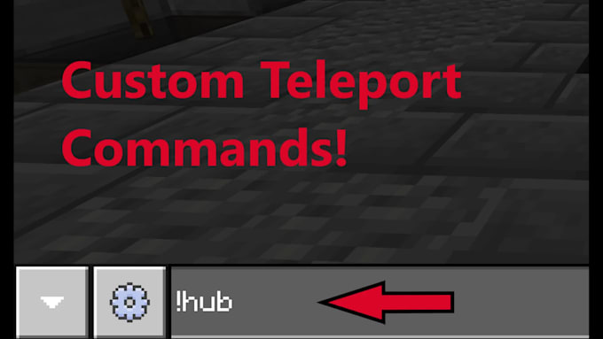 Create custom minecraft bedrock teleport commands by Roliestudios | Fiverr