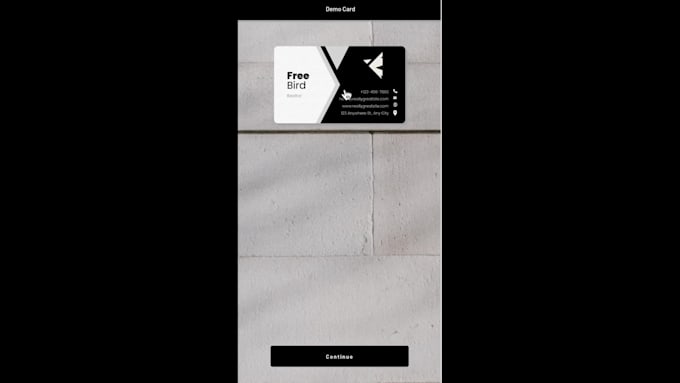 Create digital shareable elegant business cards by Freebird_14 | Fiverr