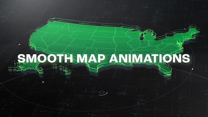 Make map animations in after effects by Ammad96 | Fiverr