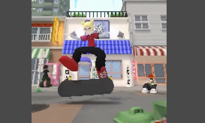 Model rig animate 3d low poly characters and animation in n64 pxs y2k ...