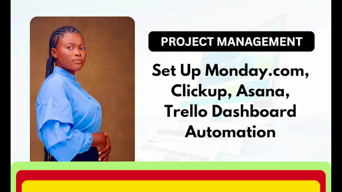 Set up monday com, clickup, asana, trello dashboard automation by Chara_a | Fiverr