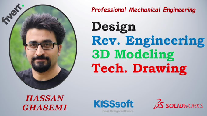 Do mechanical drfting and reverse engineering by Arad2025 | Fiverr