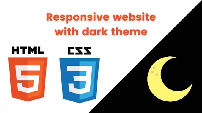 Create responsive website with dark mode by Pavel40 | Fiverr