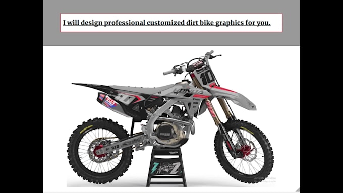 Create custom dirt bike graphic kits by Lyonsluke922 | Fiverr