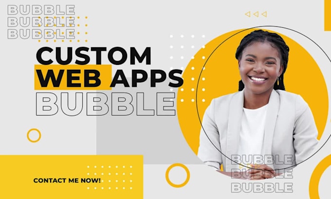 Build custom web apps on bubble app development for businesses with bubble io by Efe_ob | Fiverr
