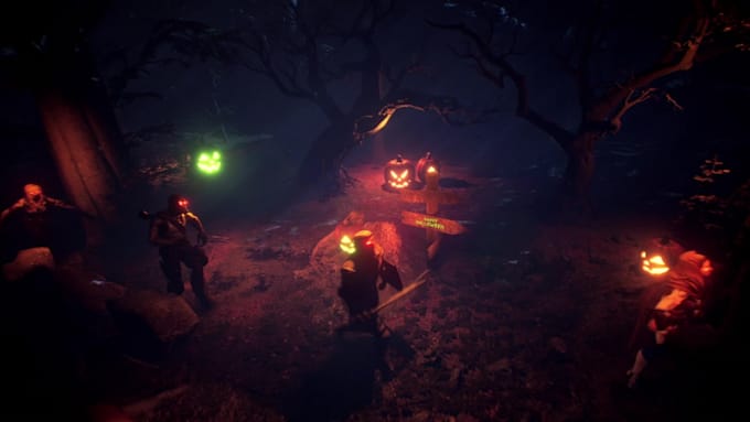 Create spooky creepy scary horror halloween logo intro video by ...