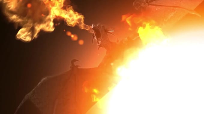 Make epic fire logo intro reveal by Xpacezwoandir | Fiverr