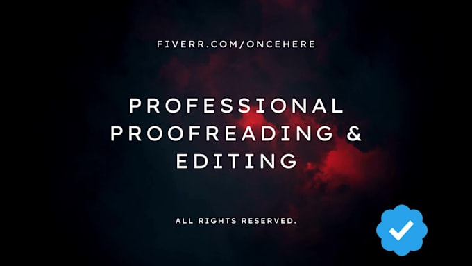 Provide proofreading and content editing services in 24 hours by Oncehere | Fiverr