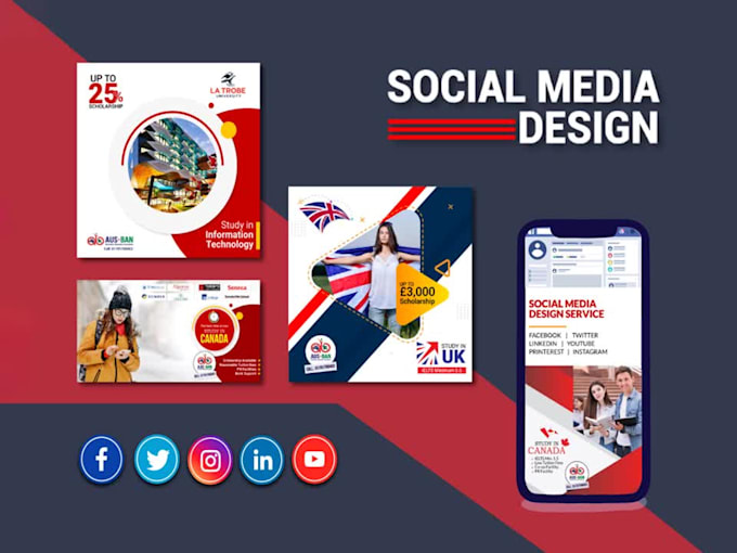 Create facebook cover, header, social media banner, post, ads in 6hrs ...