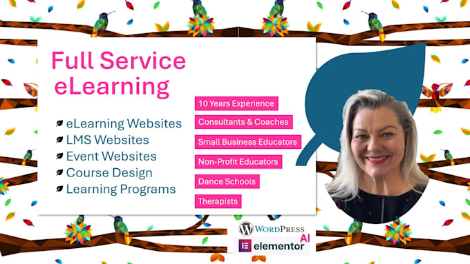 Create a custom elearning or lms website for your business by Elearninglms | Fiverr