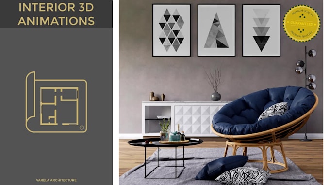 Create professional interior design 3d animations by Varelaarchitect ...