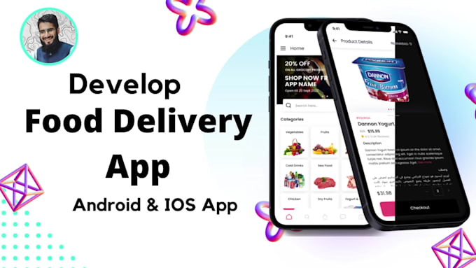 Design and develop food and grocery delivery mobile apps by Mwaqarkt1 ...