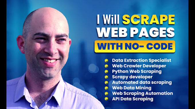 Be your web scraping expert for accurate data extraction by Asafcadmon | Fiverr