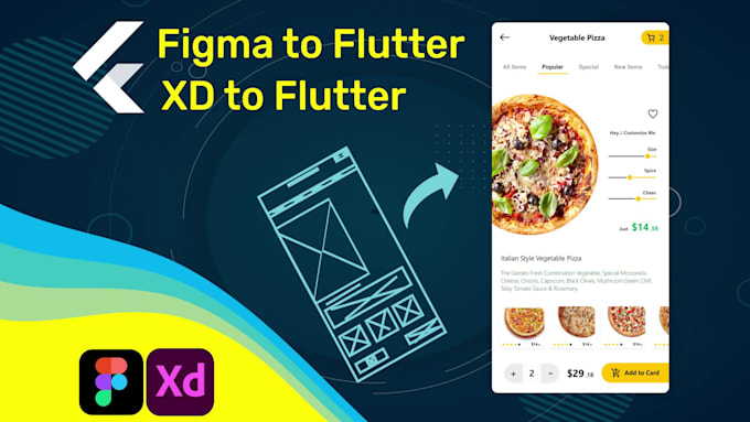 Develop any flutter ui for your flutter app development by Eshan ...