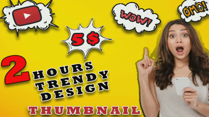 Make catchy and trendy thumbnail for youtube by Shayyana87 | Fiverr