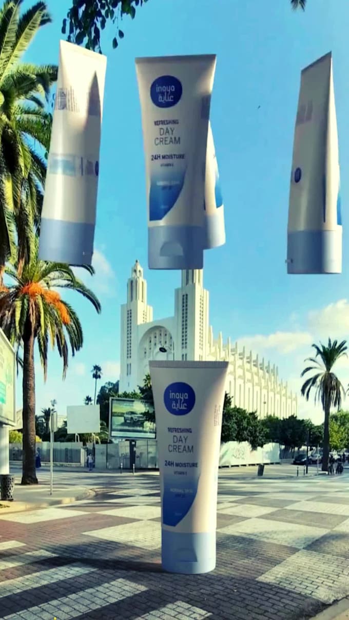 Make 3d billboard animation, anamorphic animation and 3d cgi product by ...