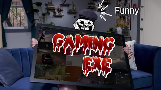 Edit any gaming video to funny exe style by Nethum_nimsith | Fiverr