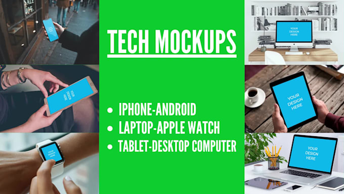 Create hd tech mockups iphone laptop mockup mock up by Massimo_designs ...