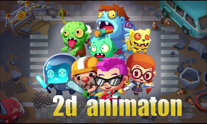 Create cute 2d animations with spine by Jacky_lc | Fiverr