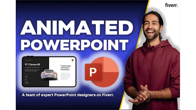 Design animated powerpoint slides and creative presentation by ...