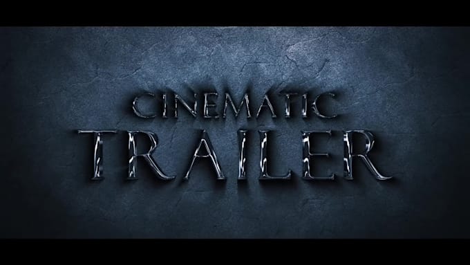 Create your cinematic movie trailer, game and book trailer by Alveesamir | Fiverr