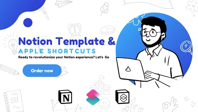 Automate your notion with custom apple shortcuts by Abdellam325 | Fiverr