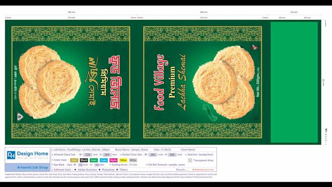 Design product packaging, pouch and labels professionally by Asit_roy ...