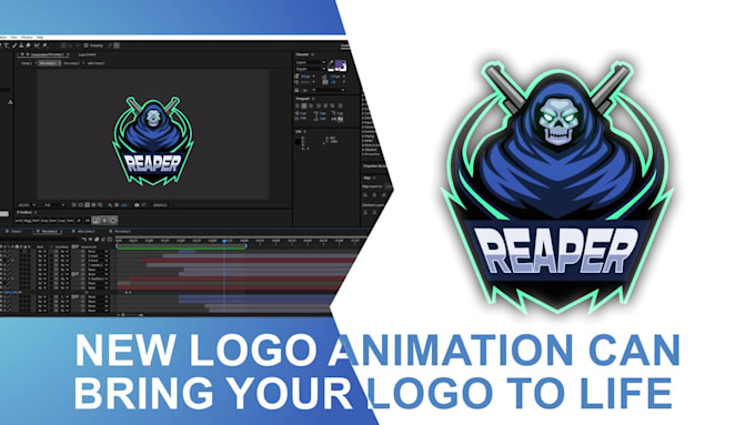 Create logo animation for you or motion graphics animation by Yuriitsy ...