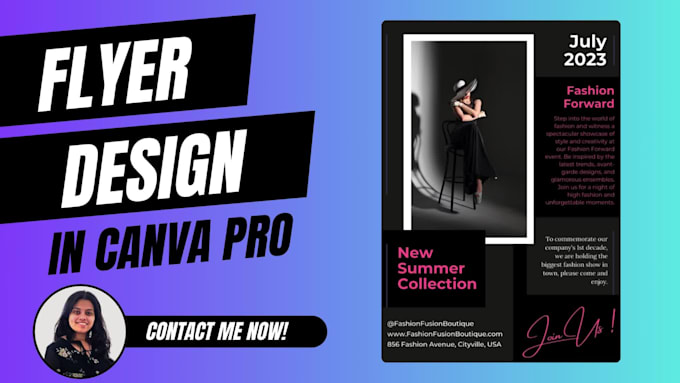 Design flyer in canva pro by Shah_hetvi | Fiverr