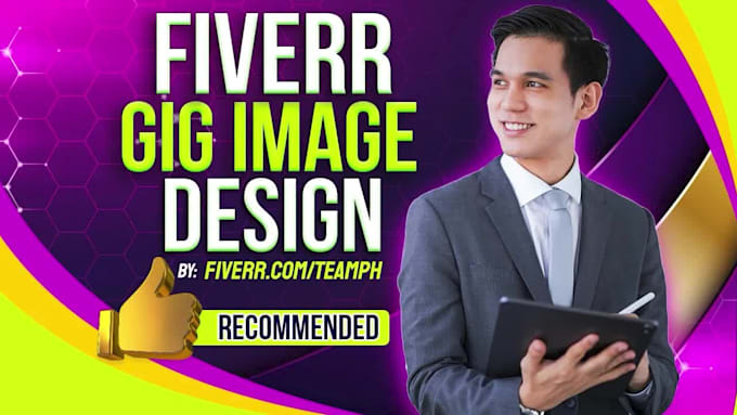 Design seo optimized fiverr gig image, gig thumbnail, gig picture, gig ...