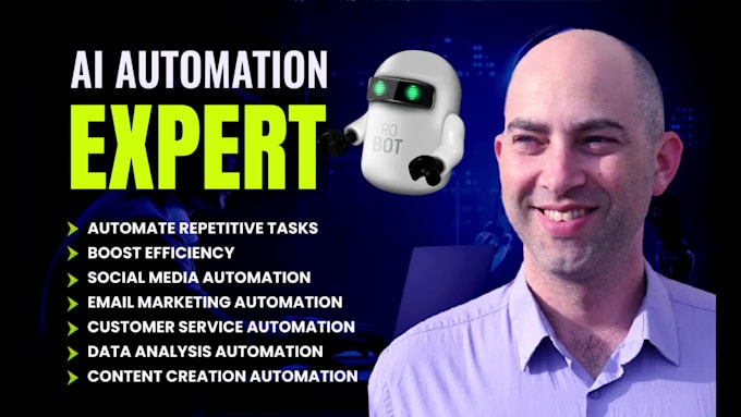 Make a custom ai automated process by Asafcadmon | Fiverr