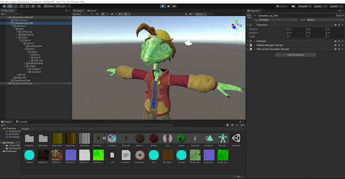 Create custom vrchat avatar models by Firemarc | Fiverr