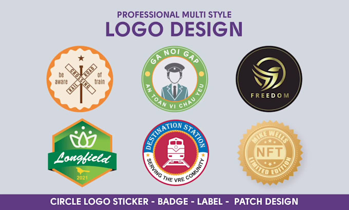 Design stunning circular logo, sticker, badge, patch, label by Sujon3 ...