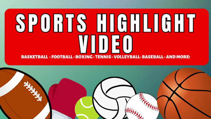 Edit a highlight reel sports mixtape youtube video by Birdviewprod | Fiverr