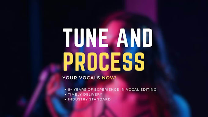 Tune, time align, and process you vocals by Musicbyabhinav | Fiverr