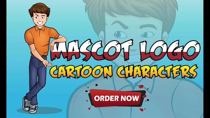 Design unique mascot logo,amazing cartoon character by The_artlab | Fiverr