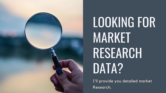 Provide amazing professional market research, competitive analysis by ...