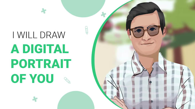 Draw eye catching portraits of you by Juanacero | Fiverr