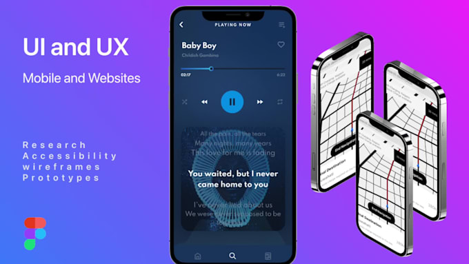 Craft accessible wireframes ui ux and prototypes by Kumudclekhok | Fiverr