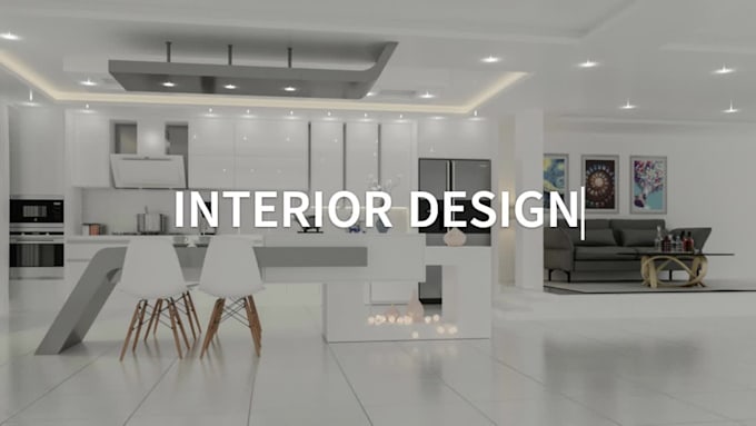 Interior 2d drawing 3d model render by Justfurkany | Fiverr