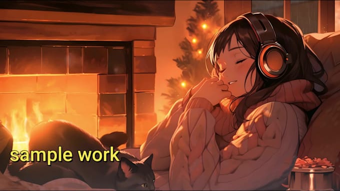 Create image animation or lofi loop animation youtube by Akterrehena231 | Fiverr