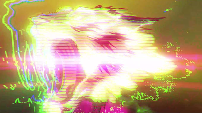 Create a glitch animation for your text or logo by Pandavintage | Fiverr