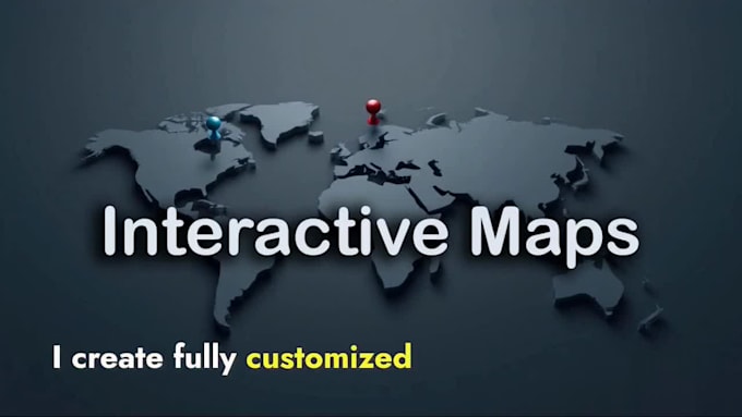 Do clickable interactive map for web and gis by Wiktorian | Fiverr