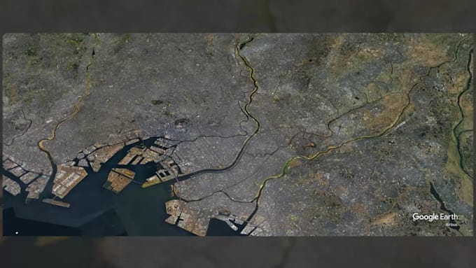 Maak een routekaart van google earth, volg een pad of maak een flyover ...