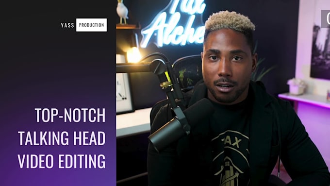 Edit a top notch youtube talking head video by Yasser_albasty | Fiverr