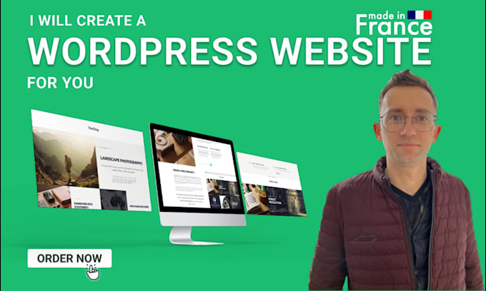 Design and develop fully responsive wordpress website by Andrew_prof | Fiverr