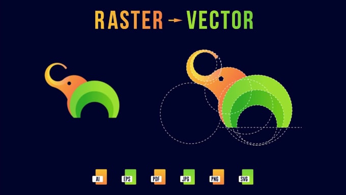 Redraw, vectorize, redesign, revamp, improve logo or image as vector in ...