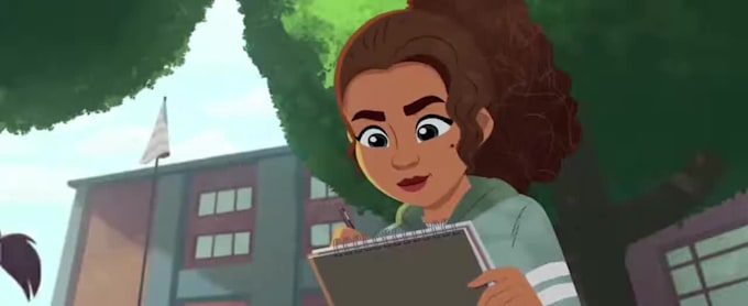 2d music video, 2d kids animation, 2d cartoon animation, lyrics video ...
