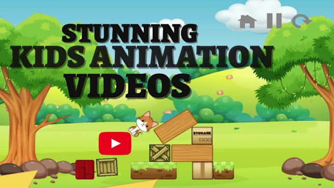 Create stunning kids animation video and kids learning video by ...