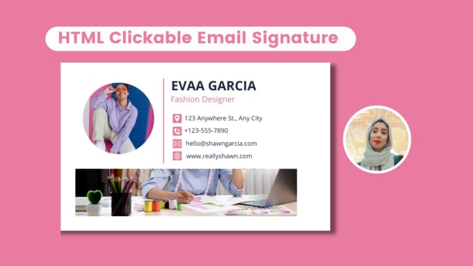 Make clickable html email signature or professional email signature ... Make clickable html email signature or professional email signature ...